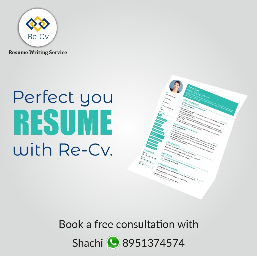Re-Cv Resume Writing Service – Re-CV